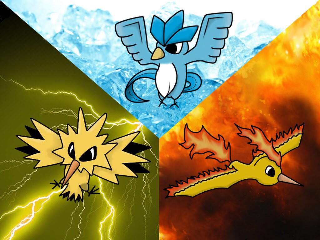 Pokemon Legendary Birds Wallpapers - Top Free Pokemon Legendary Birds ...