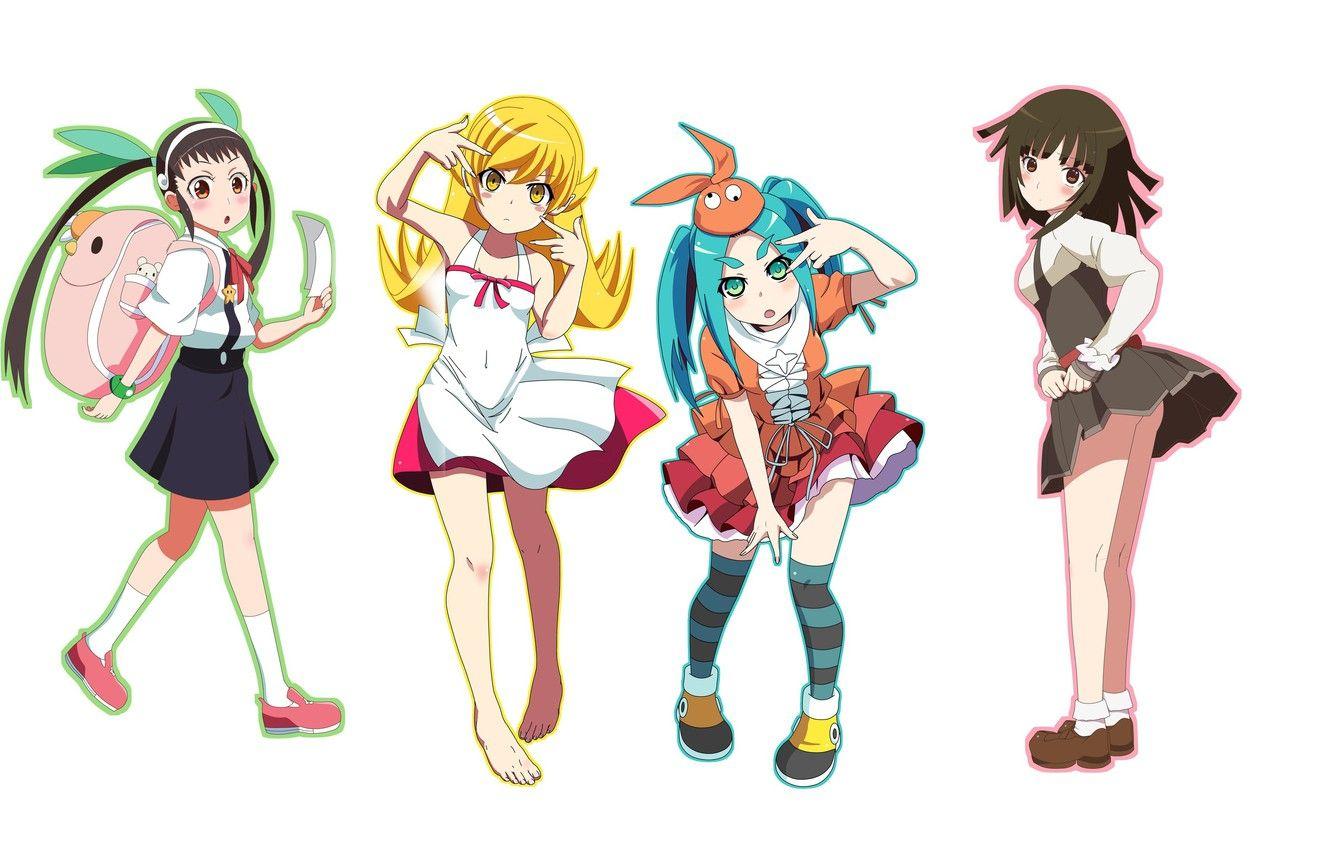 Monogatari Shinobu Wallpapers - Top Free Monogatari Shinobu Backgrounds ...