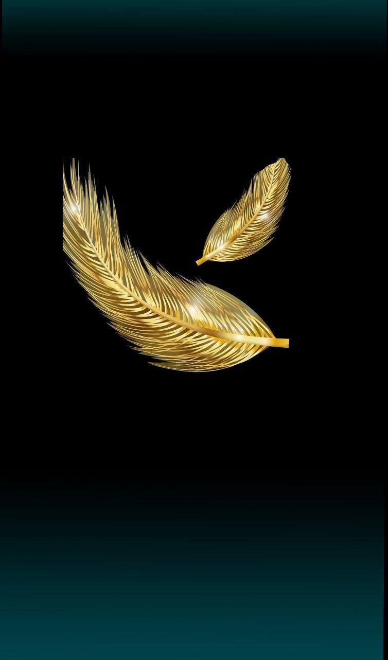 Gold Feather Wallpapers - Top Free Gold Feather Backgrounds ...