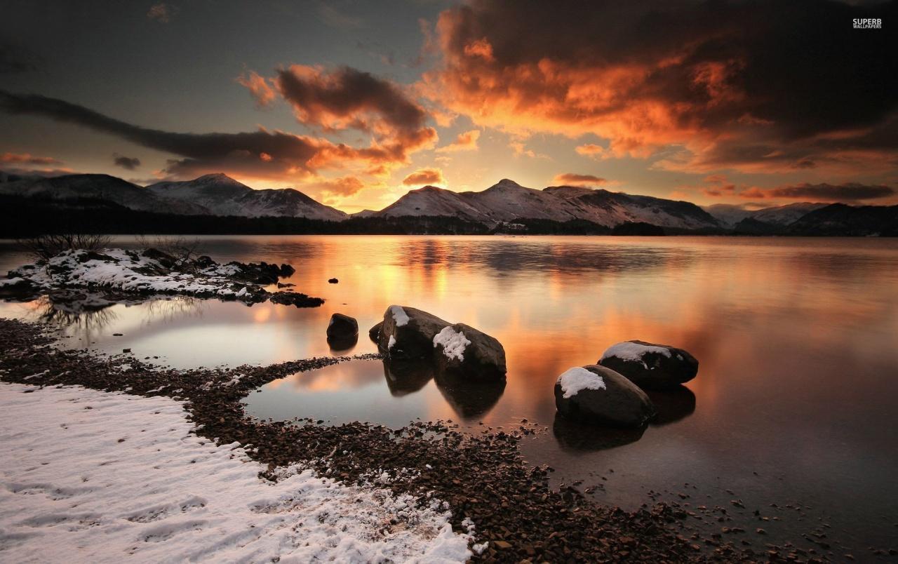 Evening Lake Wallpapers - Top Free Evening Lake Backgrounds ...