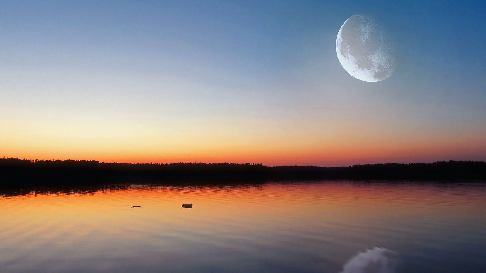Evening Lake Wallpapers - Top Free Evening Lake Backgrounds ...
