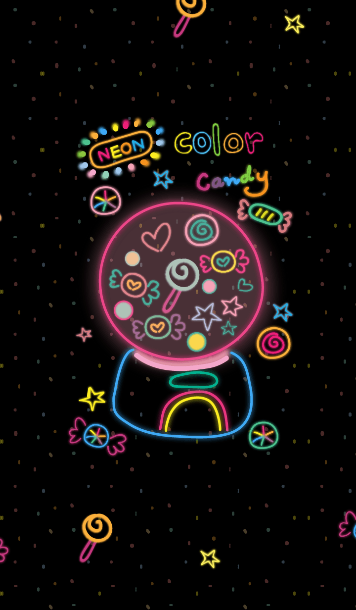 Neon Candy Wallpapers - Top Free Neon Candy Backgrounds - WallpaperAccess