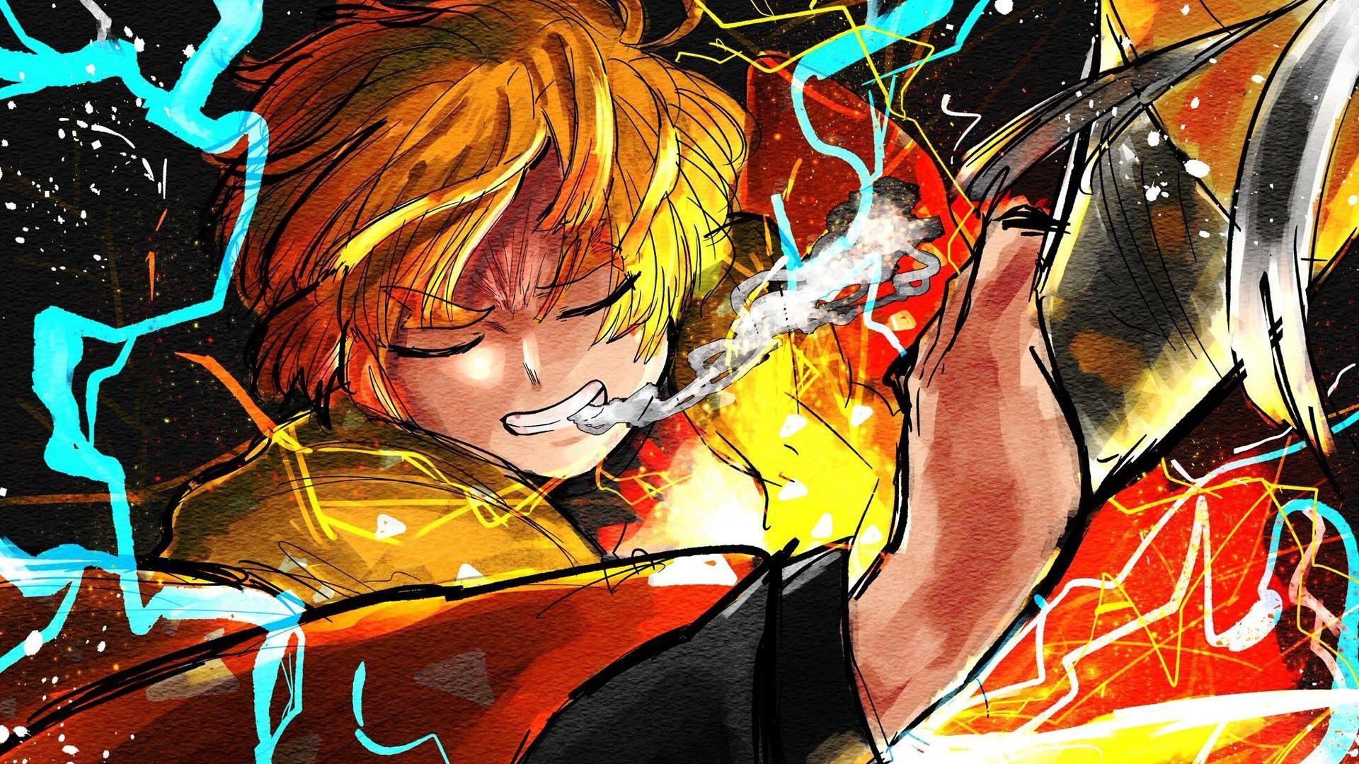 Zenitsu PC Wallpapers - Top Free Zenitsu PC Backgrounds - WallpaperAccess