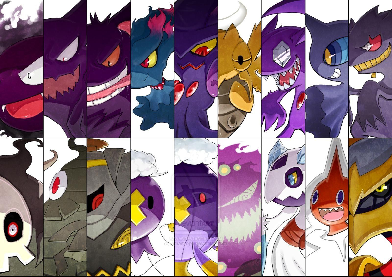 Dark Type Pokemon Wallpapers - Top Free Dark Type Pokemon Backgrounds ...