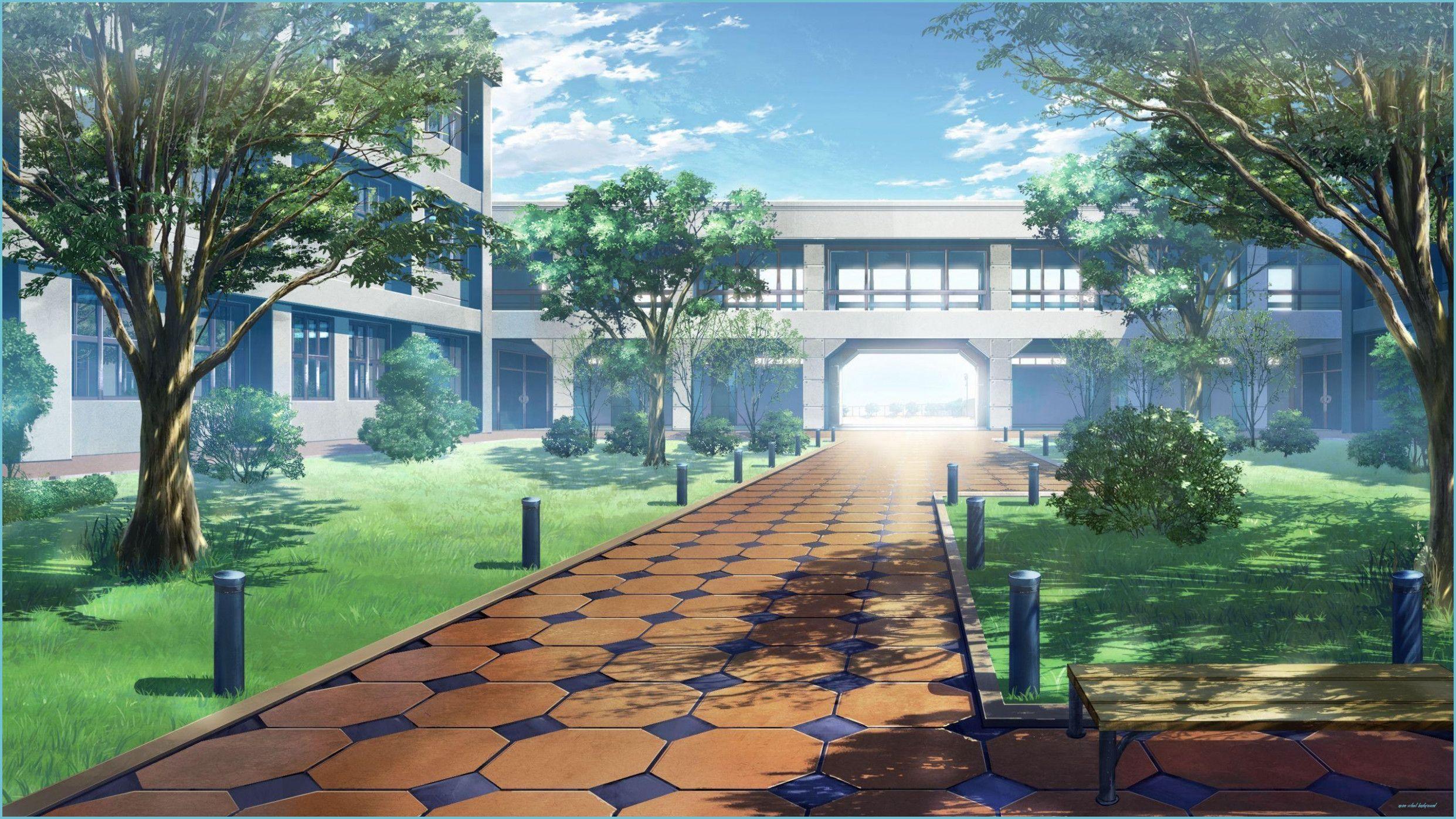 Anime School Hallway Wallpapers - Top Free Anime School Hallway ...