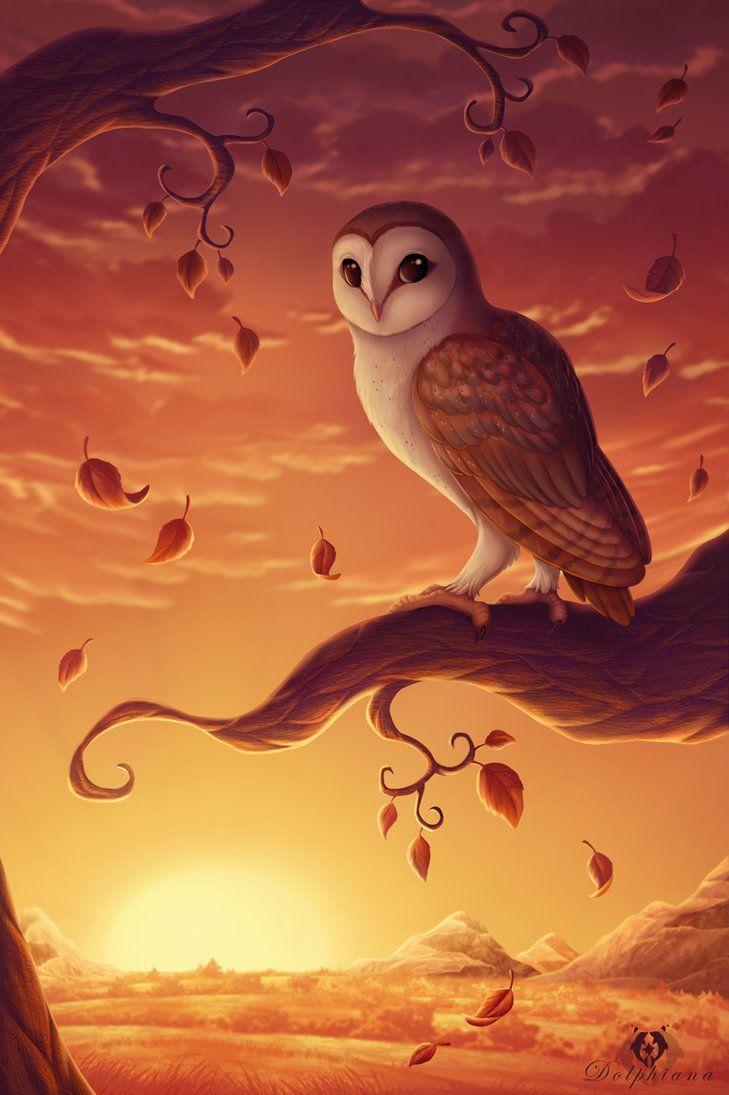 Fall Owls Wallpapers - Top Free Fall Owls Backgrounds - WallpaperAccess