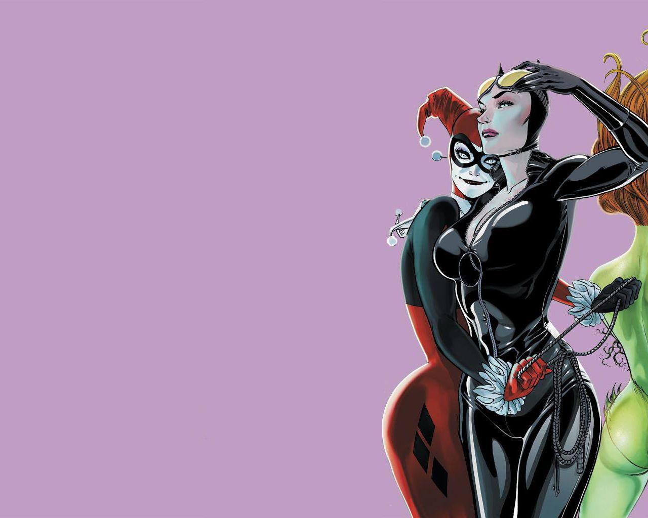 Harley Quinn and Poison Ivy Wallpapers - Top Free Harley Quinn and ...