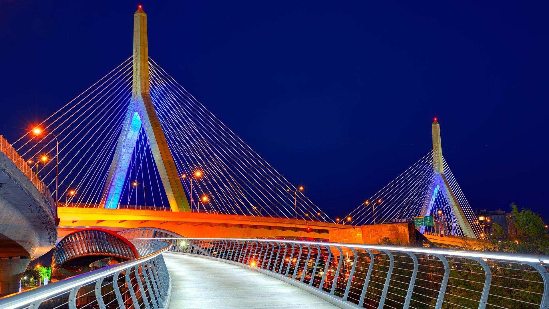 Zakim Bridge Wallpapers - Top Free Zakim Bridge Backgrounds ...