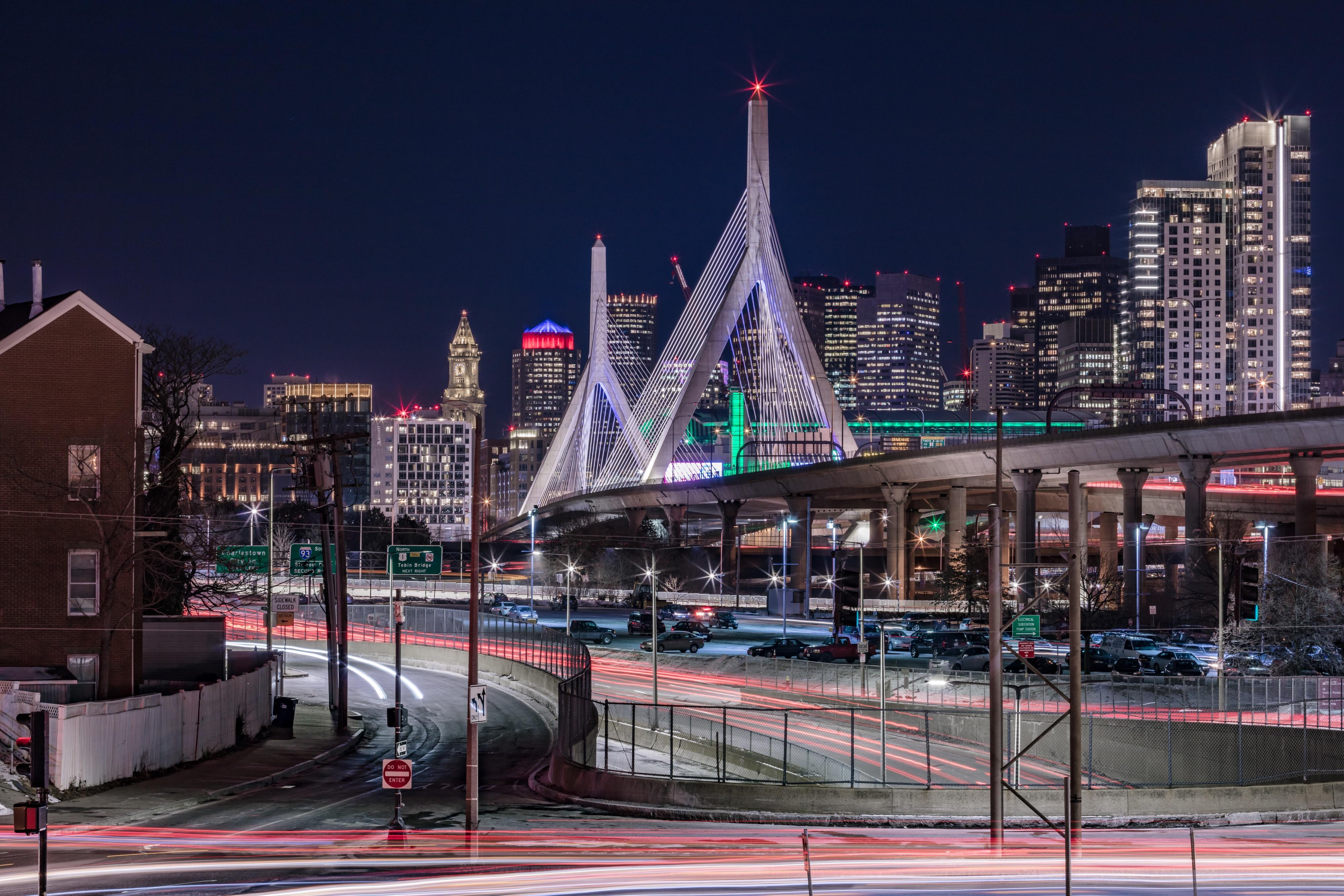 Zakim Bridge Wallpapers - Top Free Zakim Bridge Backgrounds ...