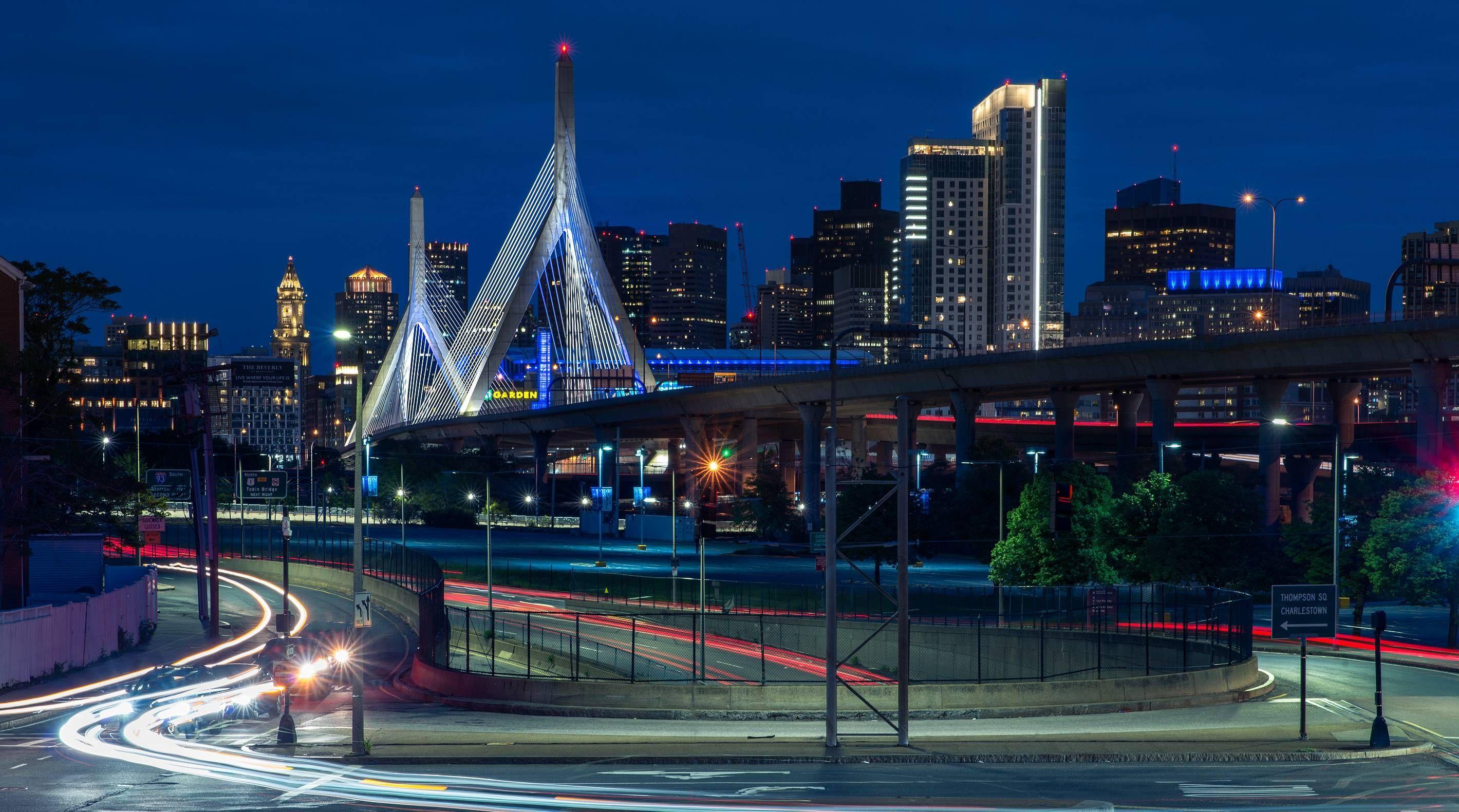 Zakim Bridge Wallpapers - Top Free Zakim Bridge Backgrounds ...