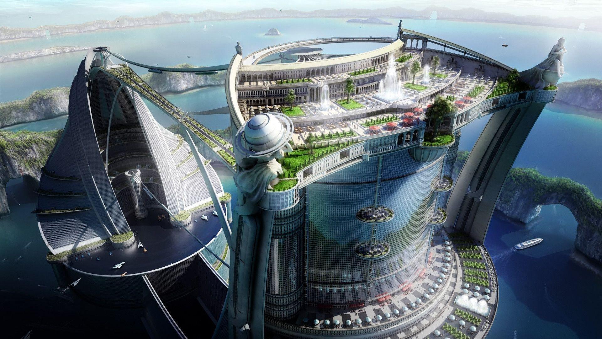 Future City Desktop Wallpapers - Top Free Future City Desktop ...