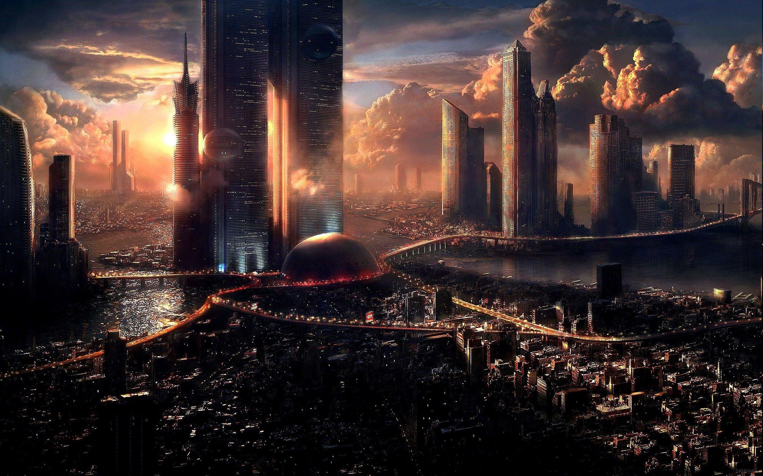 Future City Desktop Wallpapers - Top Free Future City Desktop ...