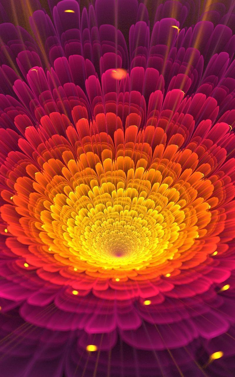 Fractal Flower iPhone Wallpapers - Top Free Fractal Flower iPhone ...