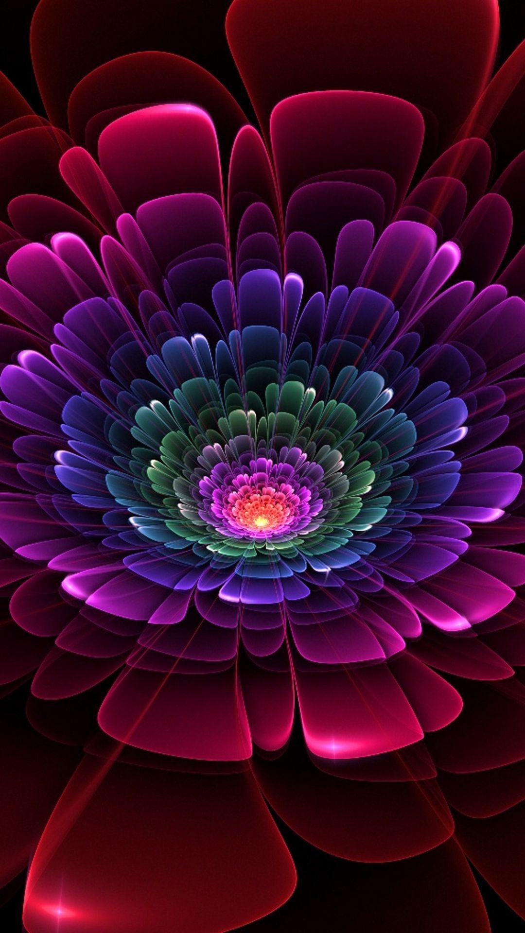 Fractal Flower iPhone Wallpapers - Top Free Fractal Flower iPhone ...