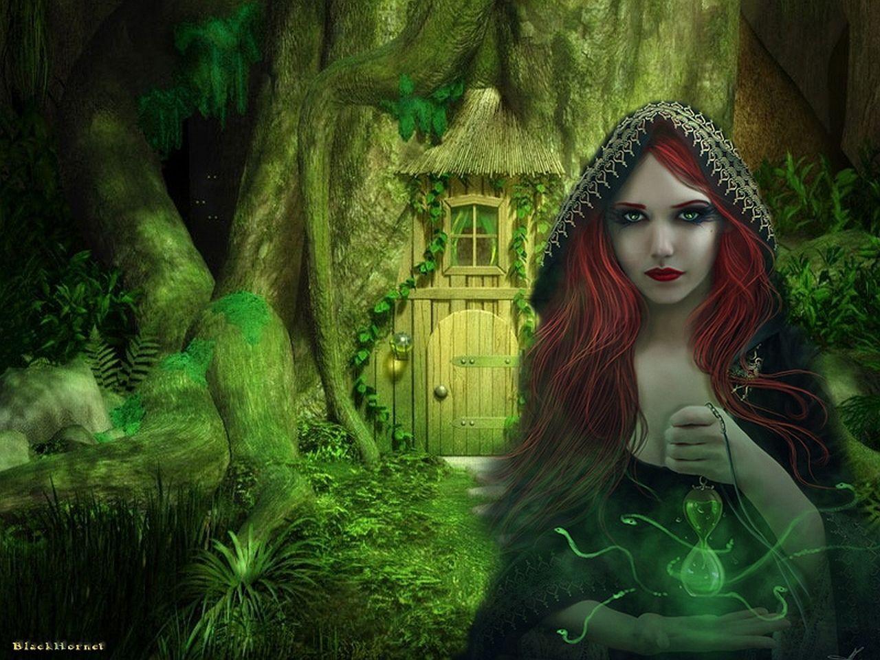 Beautiful Witch Wallpapers - Top Free Beautiful Witch Backgrounds ...