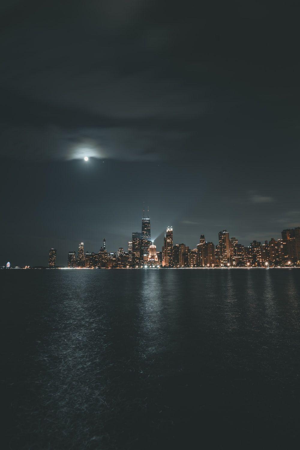 Chicago Night Wallpapers - Top Free Chicago Night Backgrounds ...