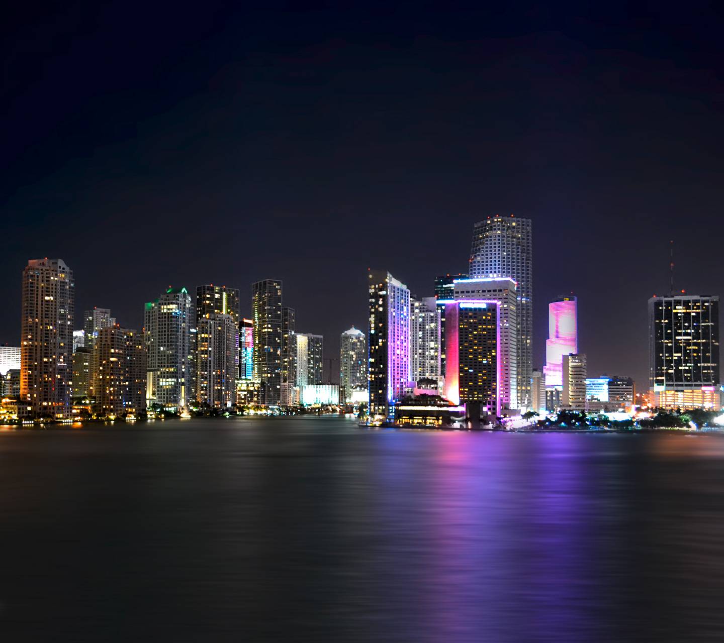 Miami Night Wallpapers - Top Free Miami Night Backgrounds - WallpaperAccess