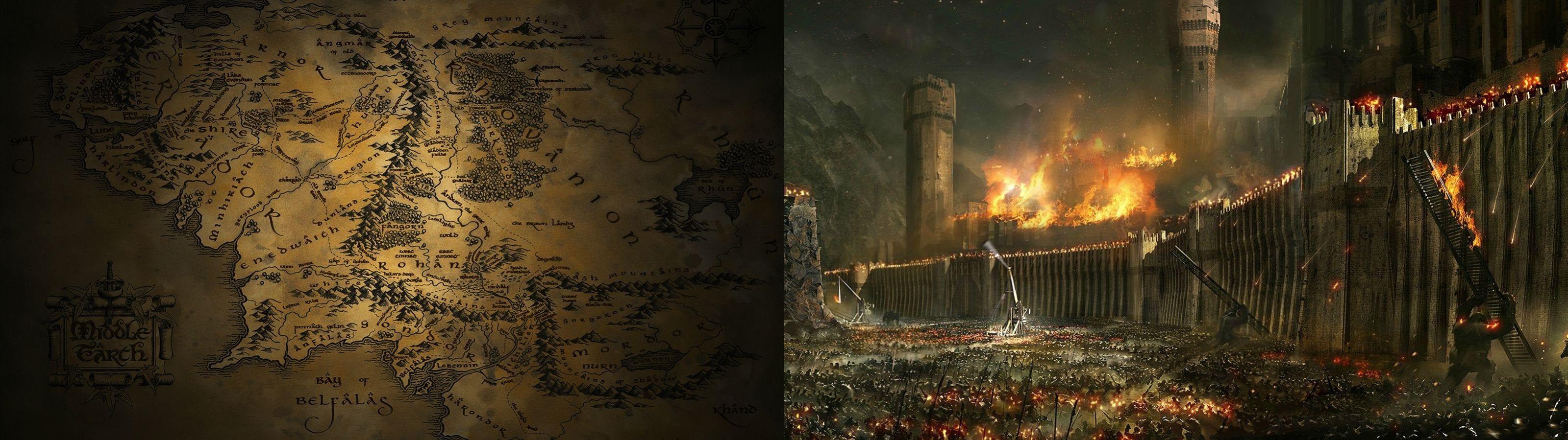 Lord of The Rings Dual Screen Wallpapers - Top Free Lord of The Rings ...