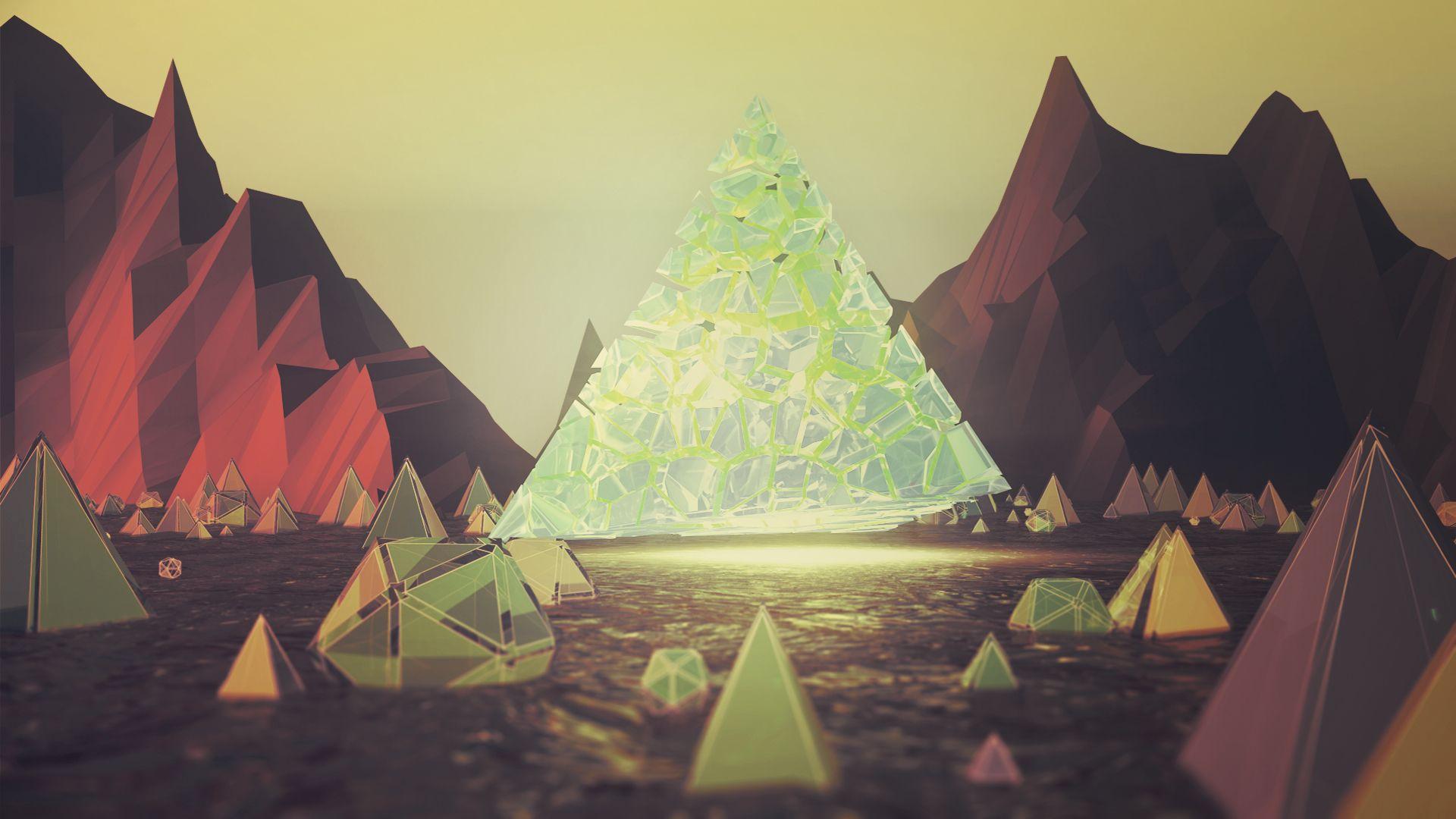 Abstract Pyramid Wallpapers - Top Free Abstract Pyramid Backgrounds ...