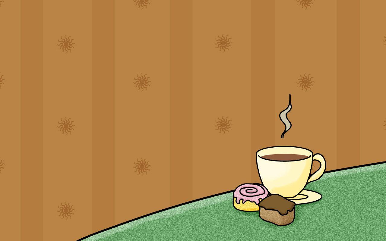 Cartoon Coffee Wallpapers - Top Free Cartoon Coffee Backgrounds ...