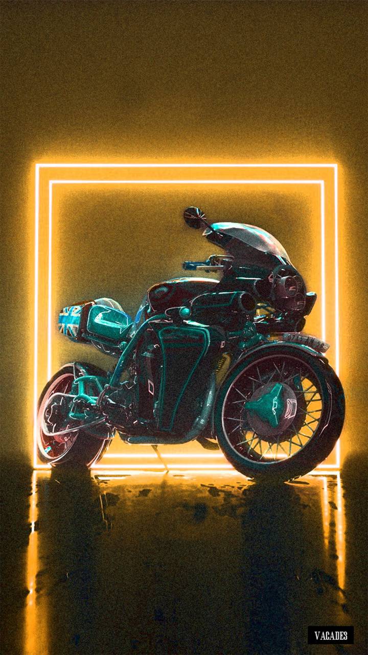 Neon Motorcycle Wallpapers - Top Free Neon Motorcycle Backgrounds ...