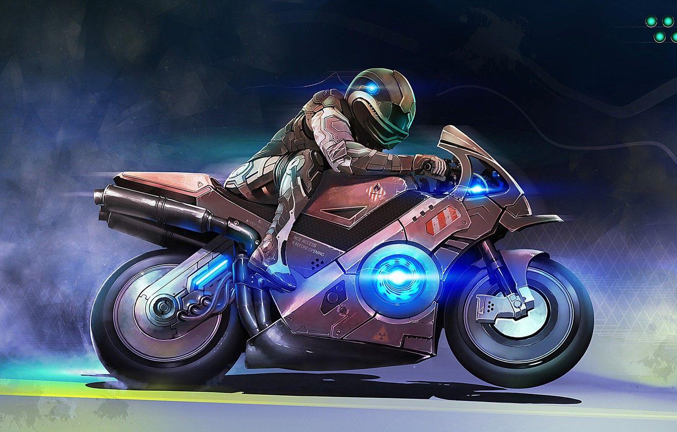 Neon Motorcycle Wallpapers - Top Free Neon Motorcycle Backgrounds ...