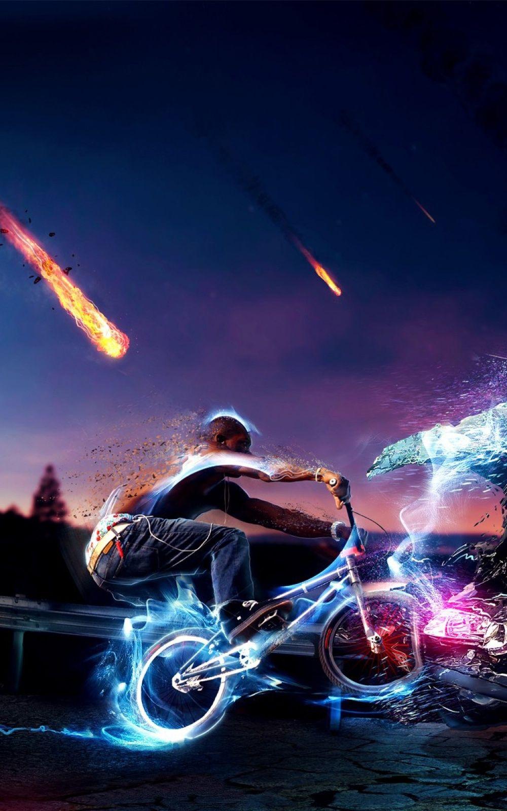 Neon Motorcycle Wallpapers - Top Free Neon Motorcycle Backgrounds ...