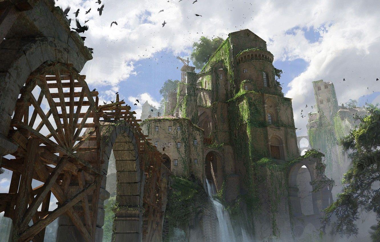 Abandoned Castle Wallpapers - Top Free Abandoned Castle Backgrounds ...