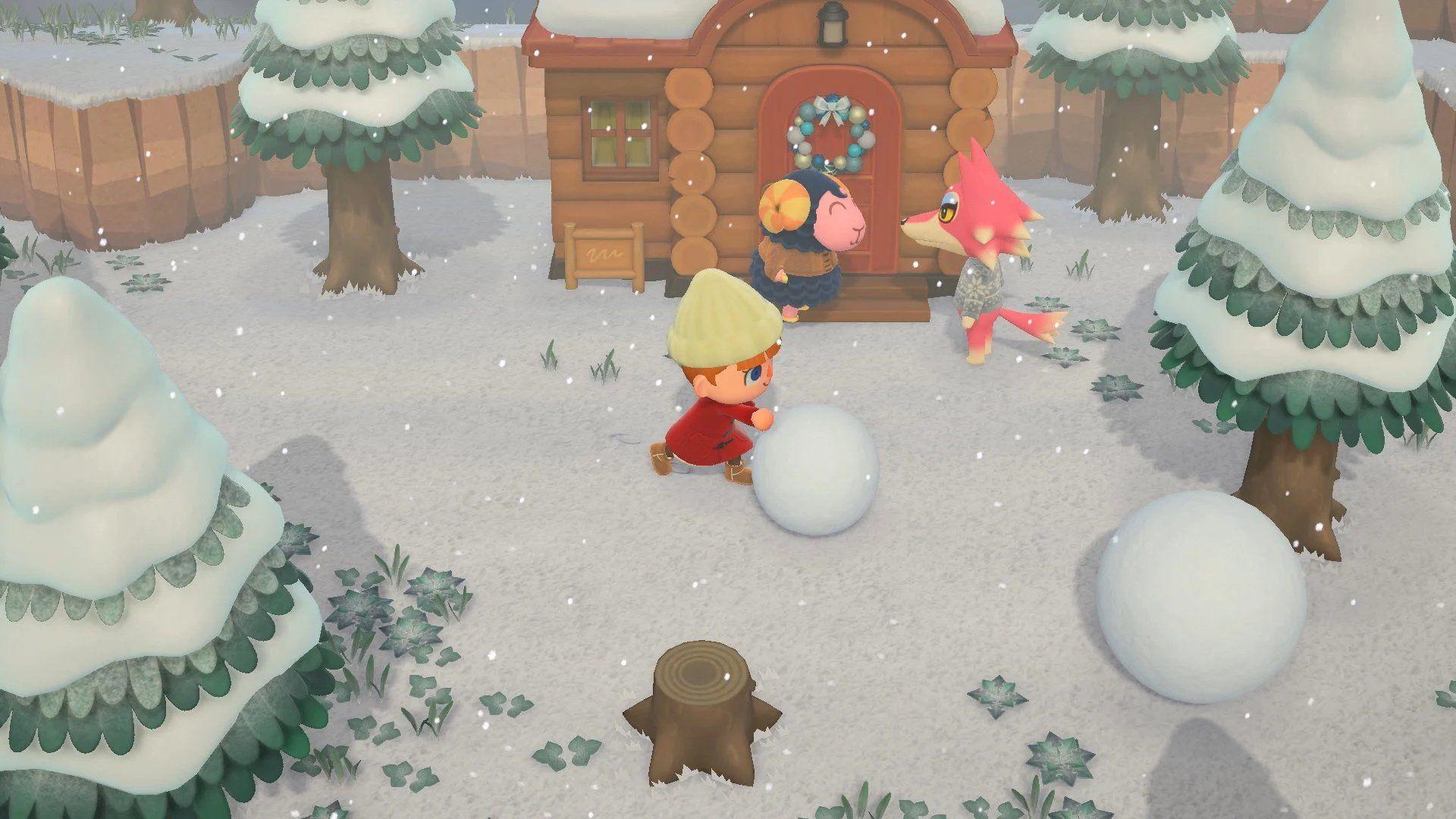 Animal crossing Winter Wallpapers - Top Free Animal crossing Winter ...