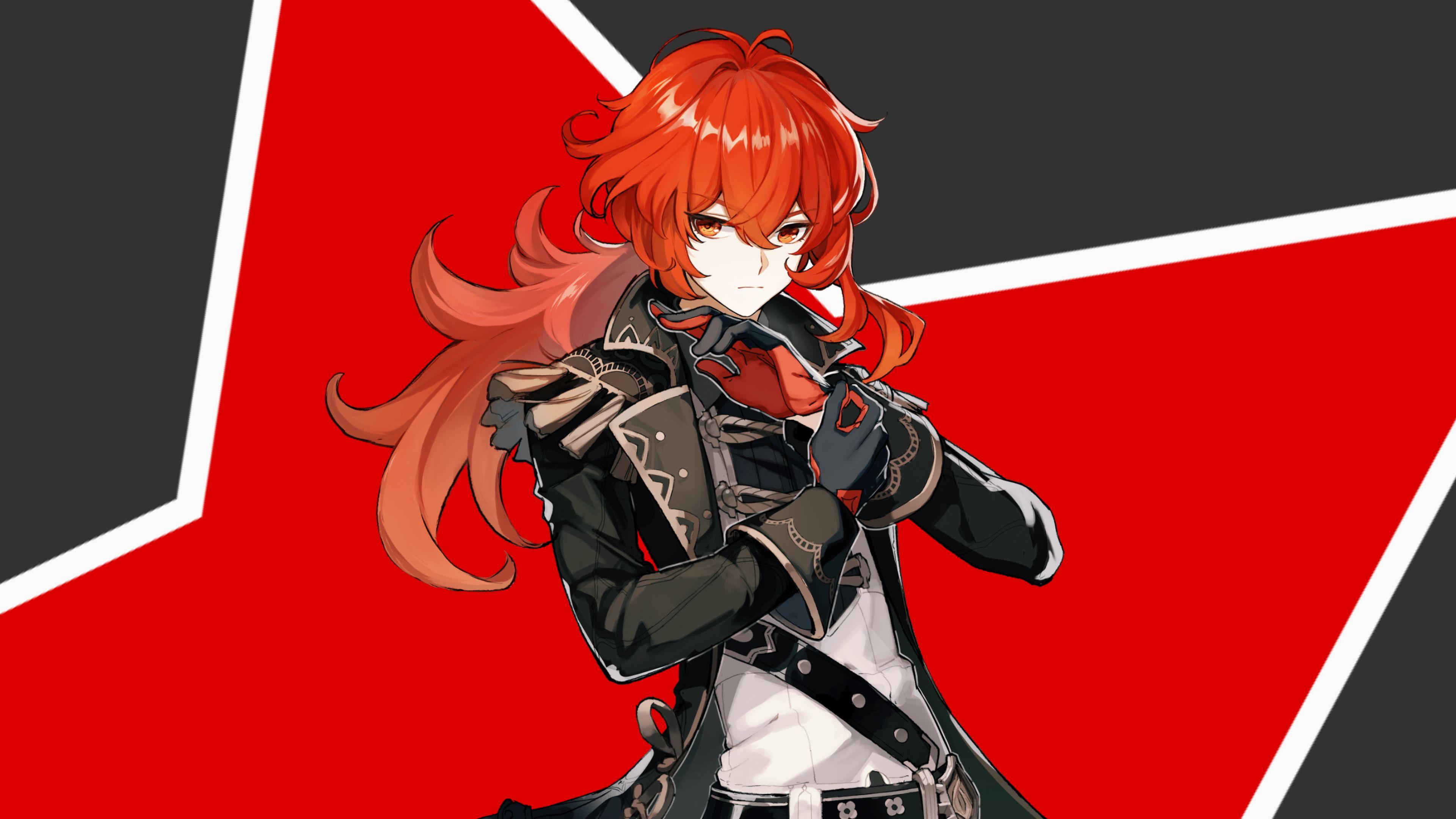 Diluc Wallpapers - Top Free Diluc Backgrounds - WallpaperAccess