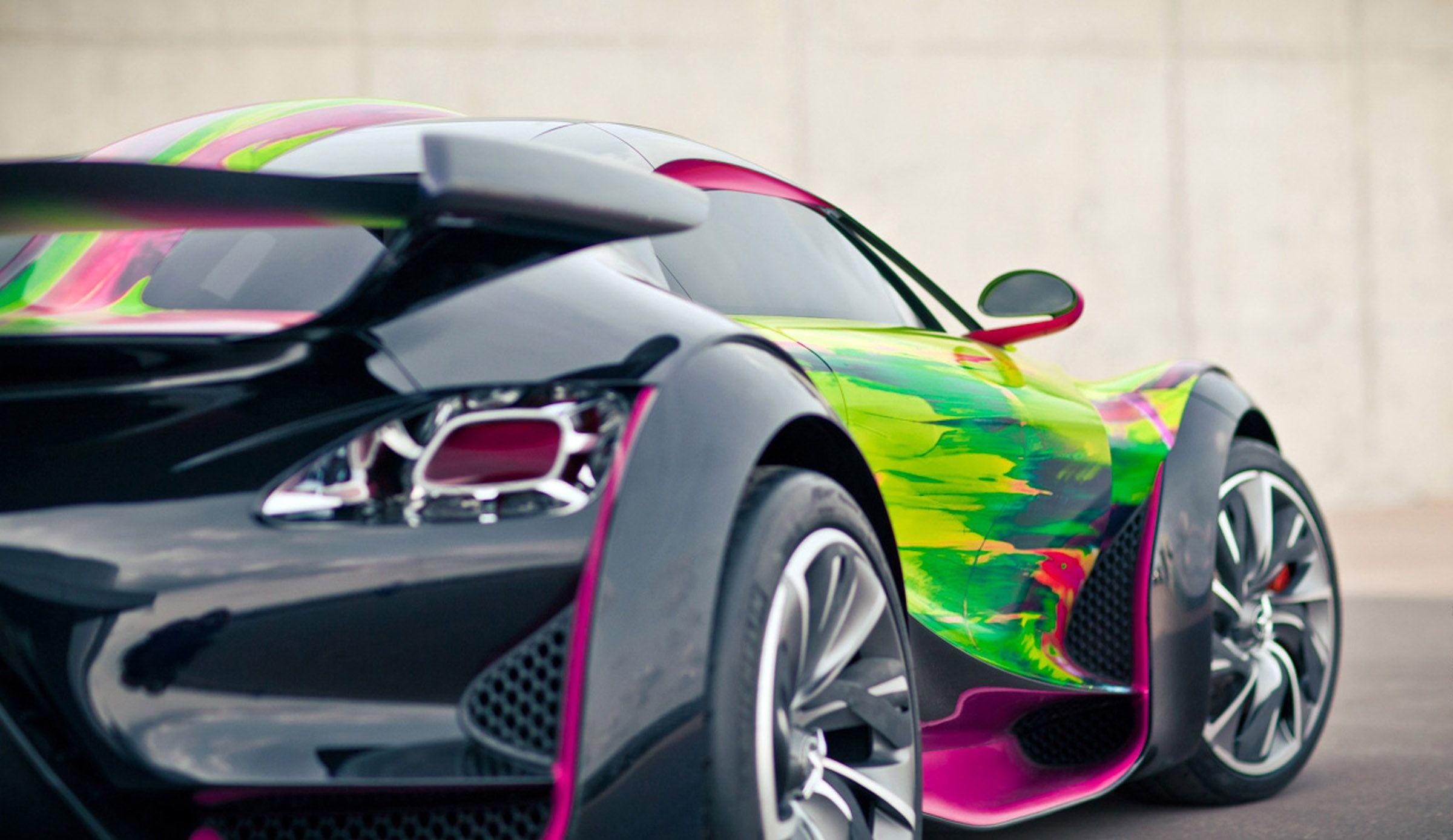 Rainbow Car Wallpapers - Top Free Rainbow Car Backgrounds - WallpaperAccess
