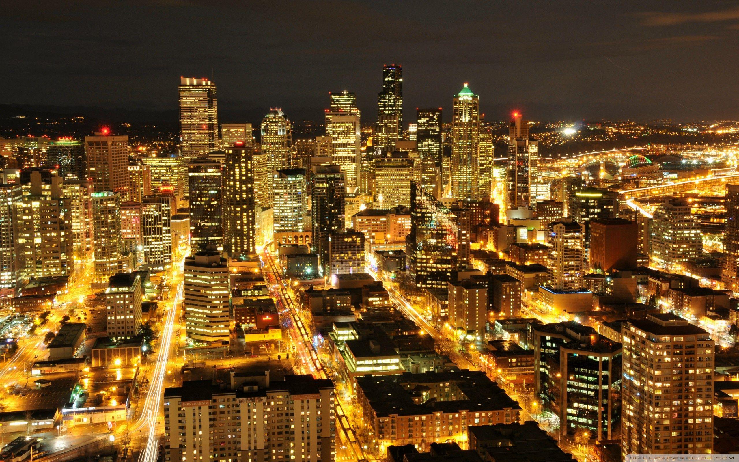 City Lights Desktop Wallpapers - Top Free City Lights Desktop ...