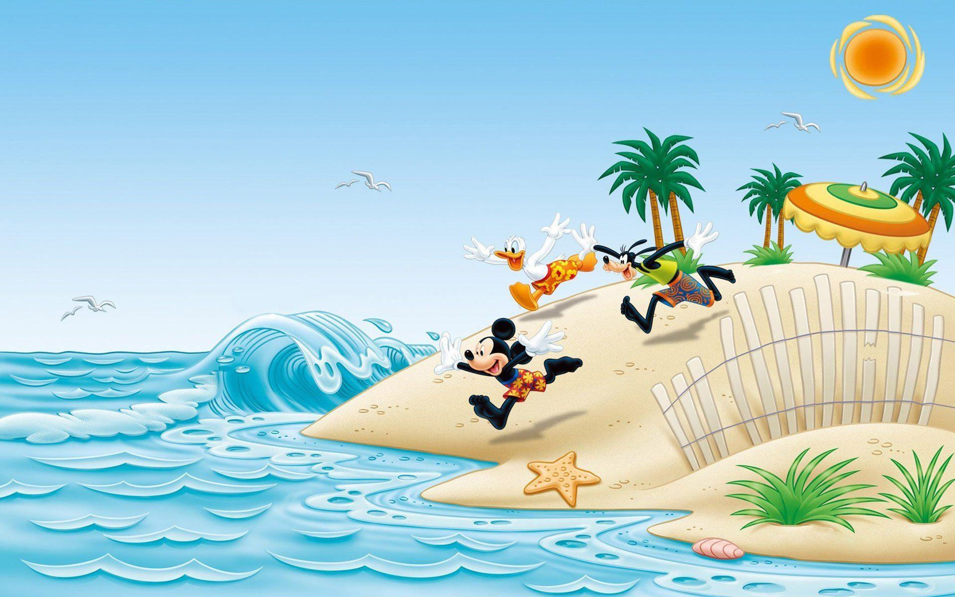 Mickey Mouse Summer Wallpapers - Top Free Mickey Mouse Summer ...