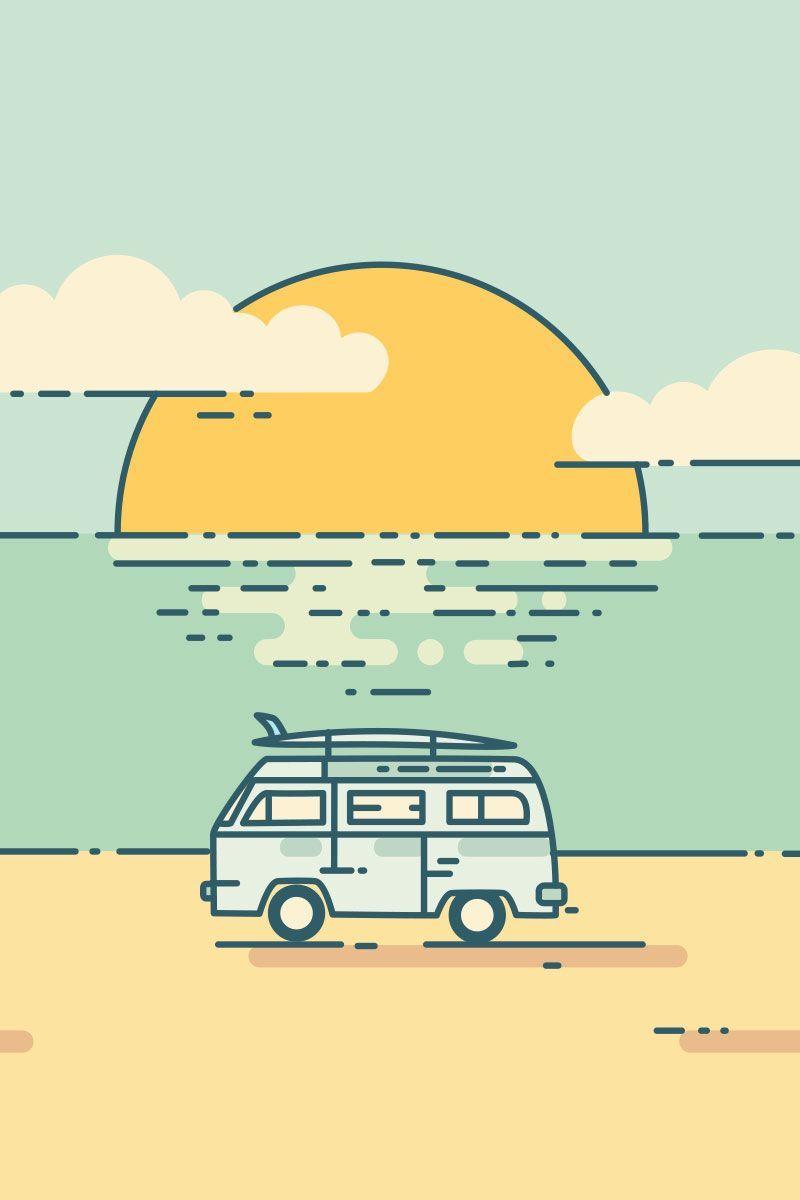 Beach Cartoon Wallpapers - Top Free Beach Cartoon Backgrounds ...