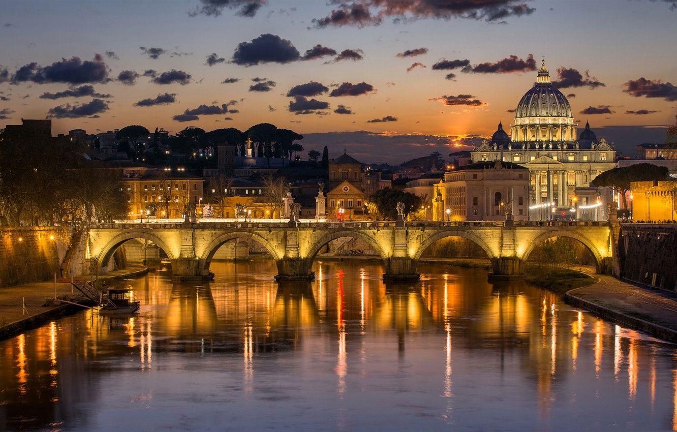 Rome Night Wallpapers - Top Free Rome Night Backgrounds - WallpaperAccess