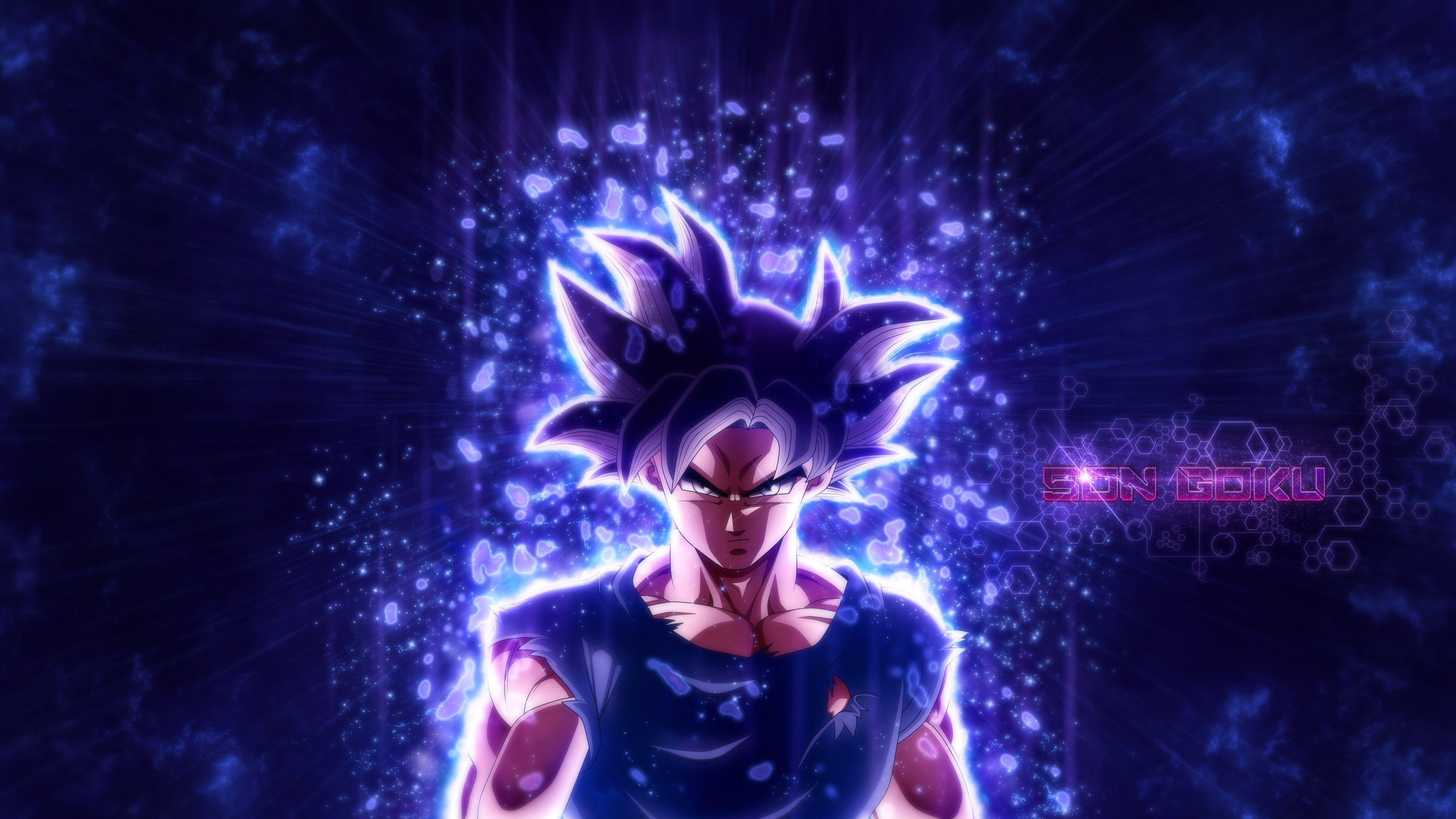 Neon Goku Wallpapers - Top Free Neon Goku Backgrounds - WallpaperAccess