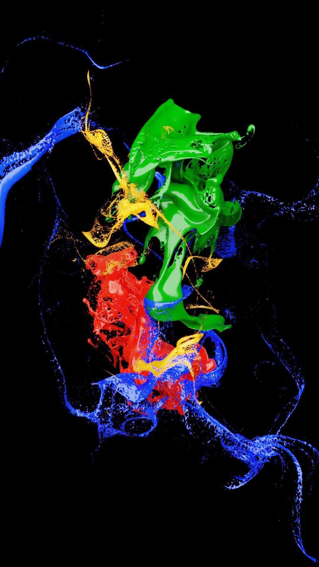 Green Paint Splatter Wallpapers - Top Free Green Paint Splatter ...