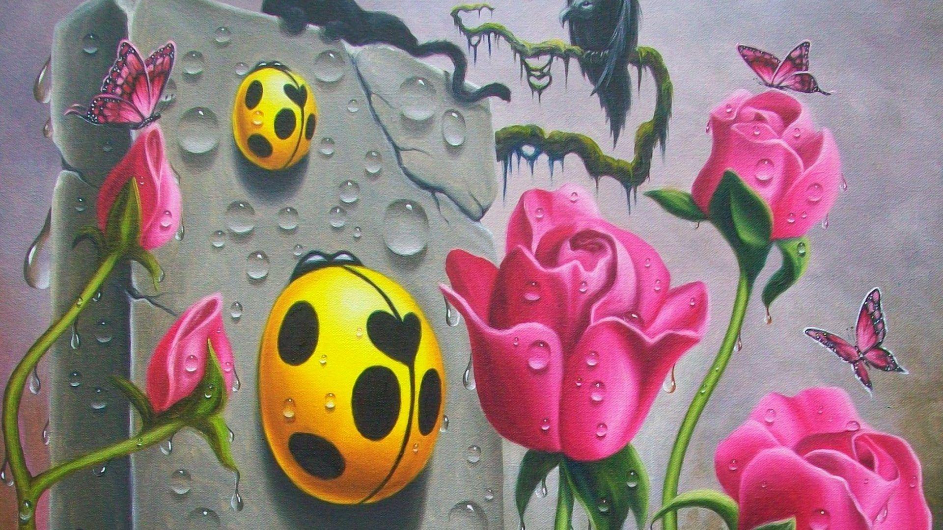 Cute Bug Wallpapers - Top Free Cute Bug Backgrounds - WallpaperAccess