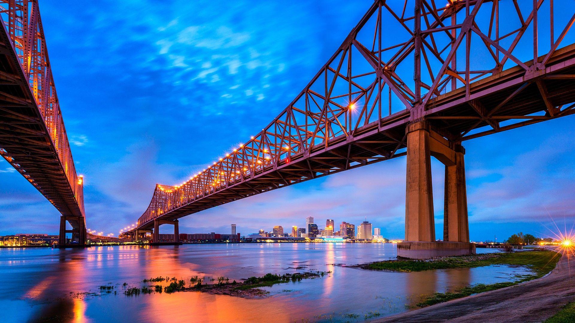 New Orleans Skyline Wallpapers - Top Free New Orleans Skyline ...