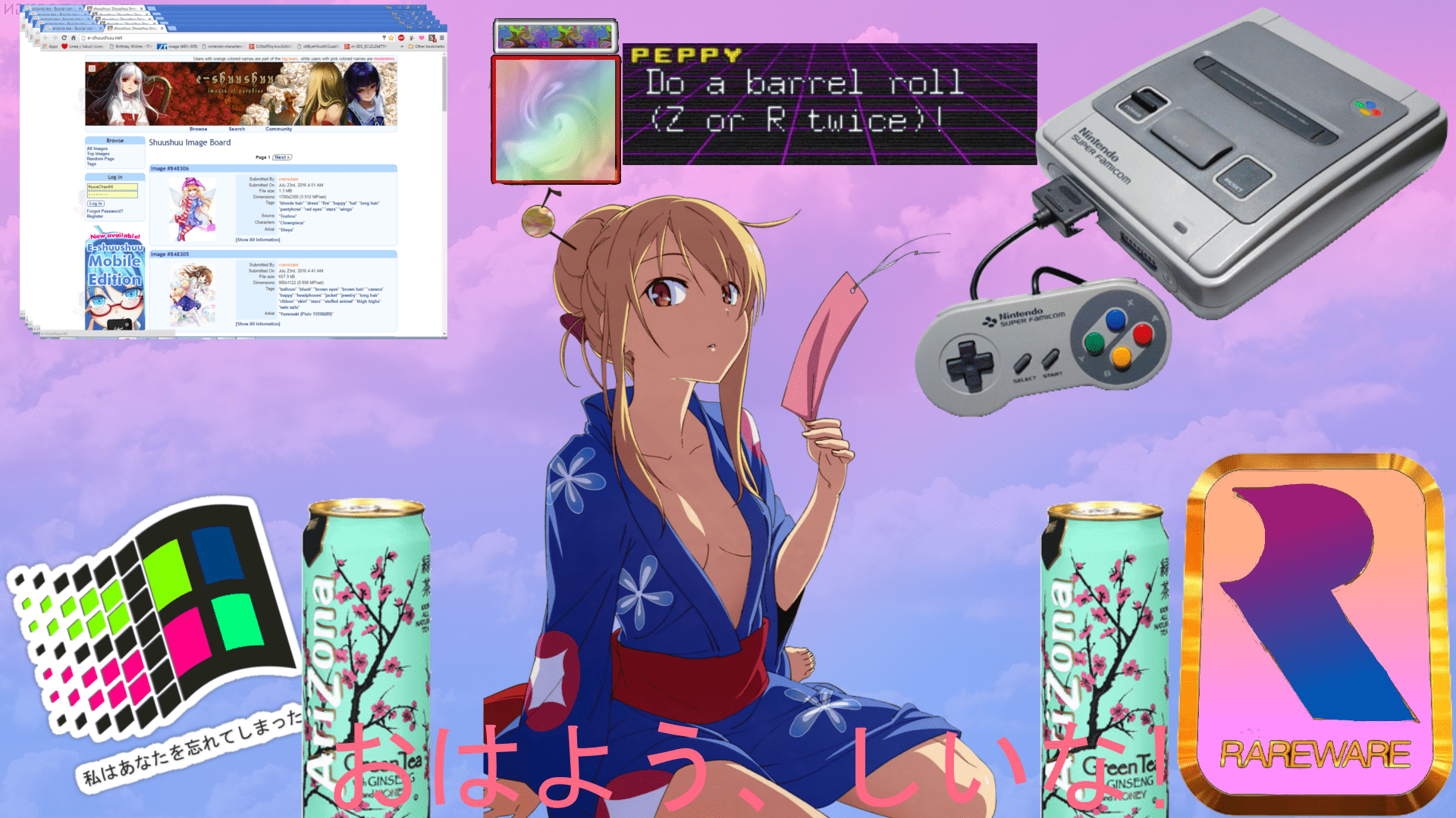 Vaporwave Nintendo Wallpapers - Top Free Vaporwave Nintendo Backgrounds ...