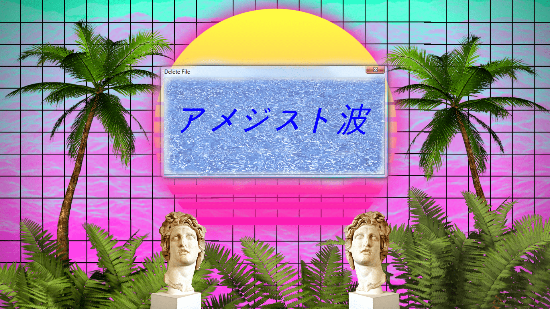 Vaporwave Statue Wallpapers - Top Free Vaporwave Statue Backgrounds ...