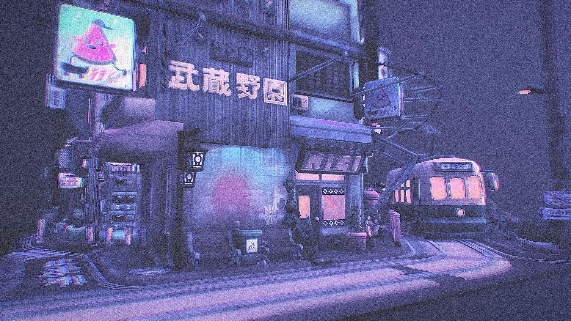 Vaporwave Tokyo Wallpapers - Top Free Vaporwave Tokyo Backgrounds ...