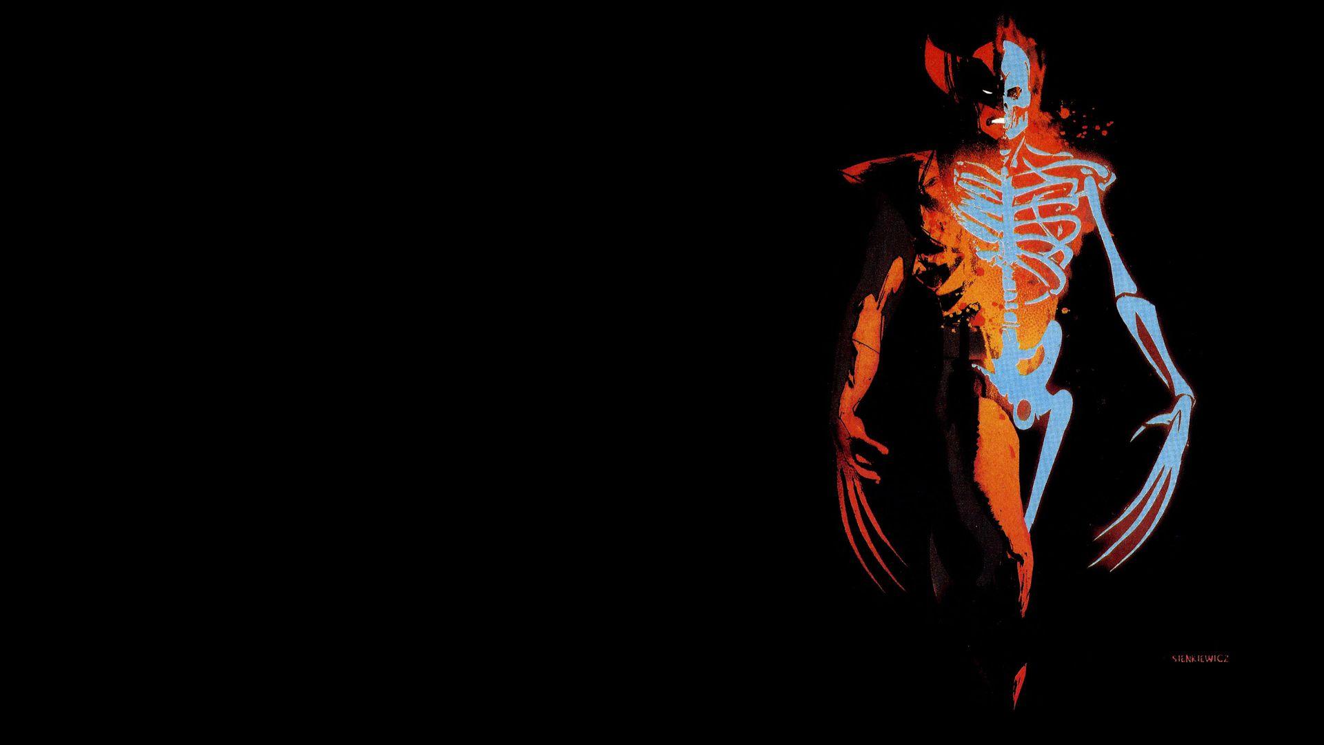 Wolverine Skeleton Desktop Wallpapers - Top Free Wolverine Skeleton ...