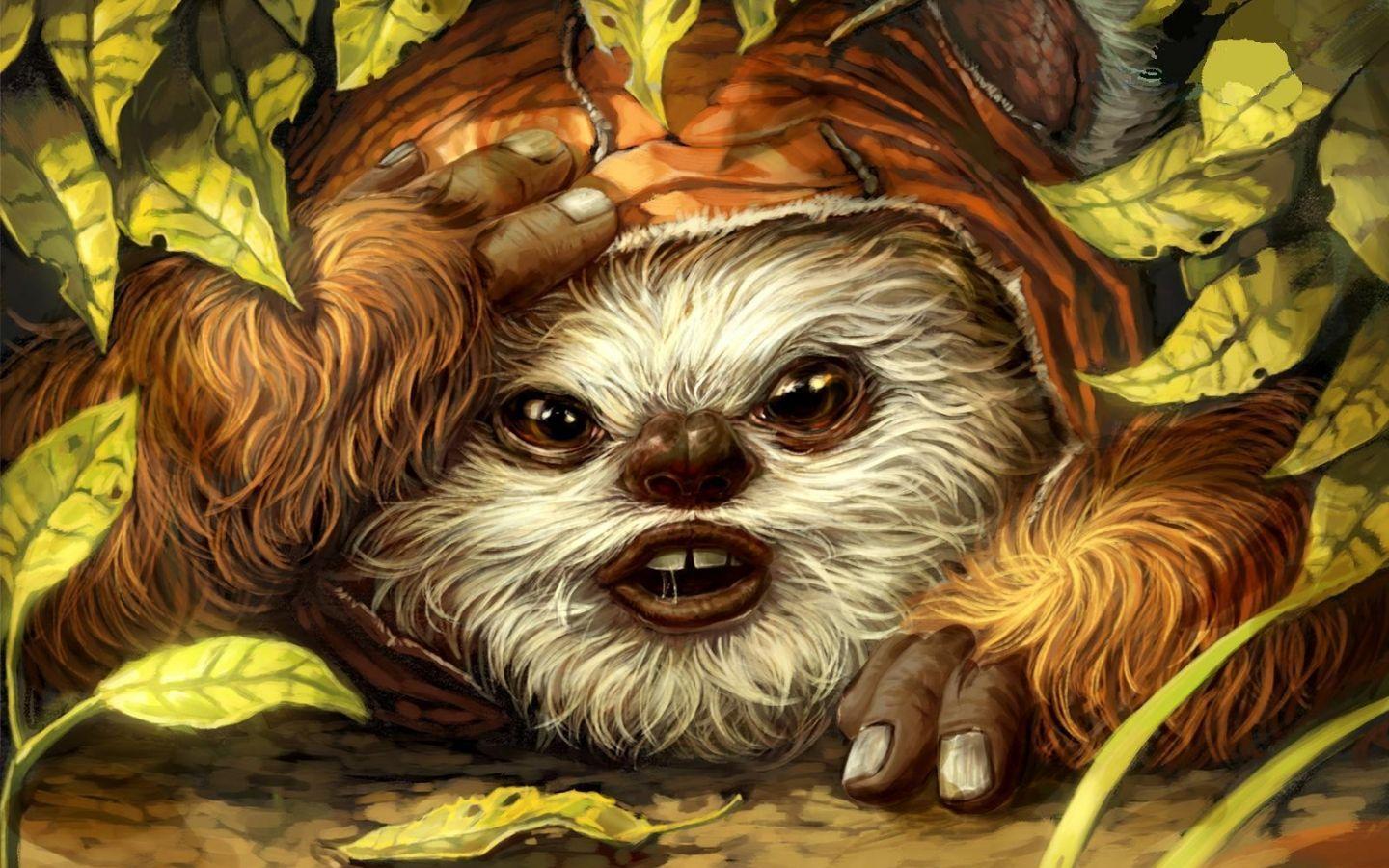 Ewok Star Wars Wallpapers - Top Free Ewok Star Wars Backgrounds ...