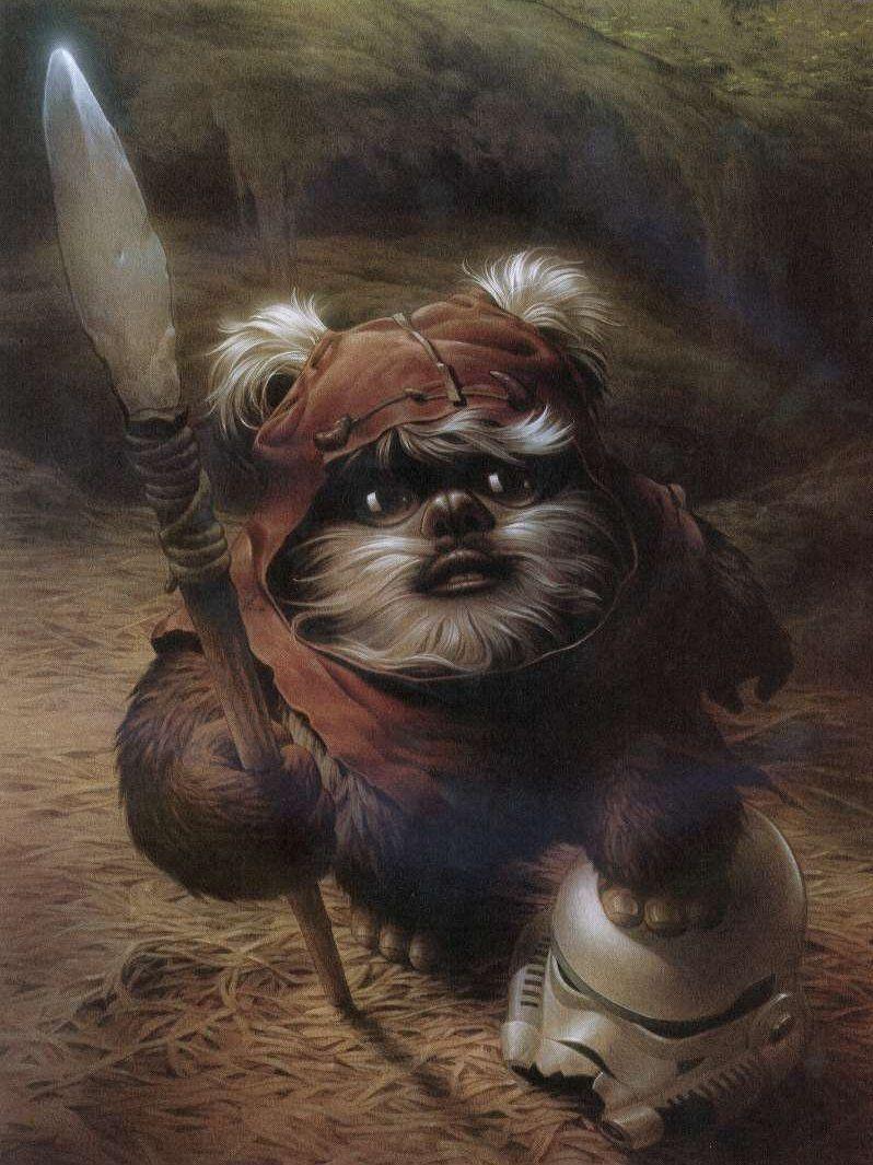 Ewok Star Wars Wallpapers - Top Free Ewok Star Wars Backgrounds - WallpaperAccess