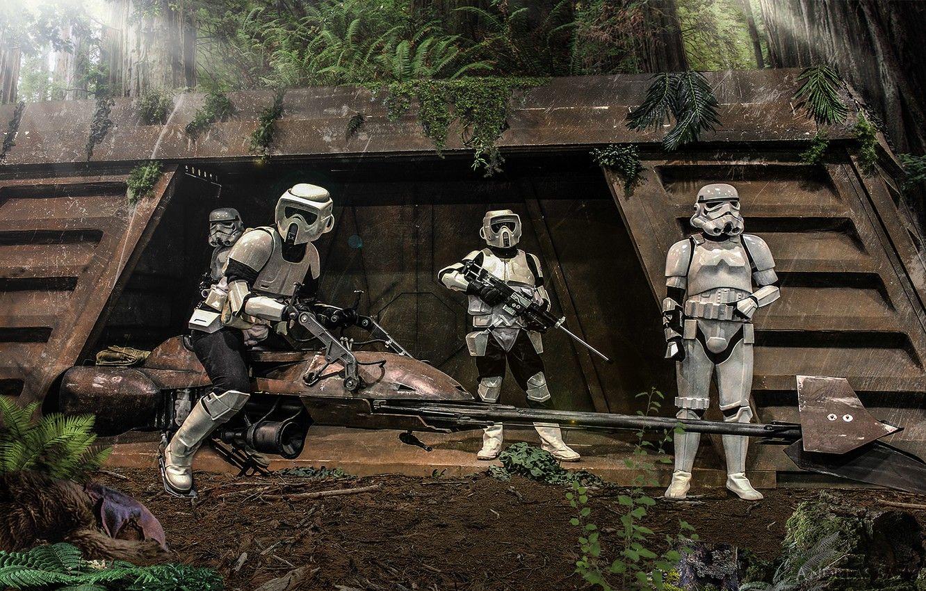 Ewok Star Wars Wallpapers - Top Free Ewok Star Wars Backgrounds - WallpaperAccess