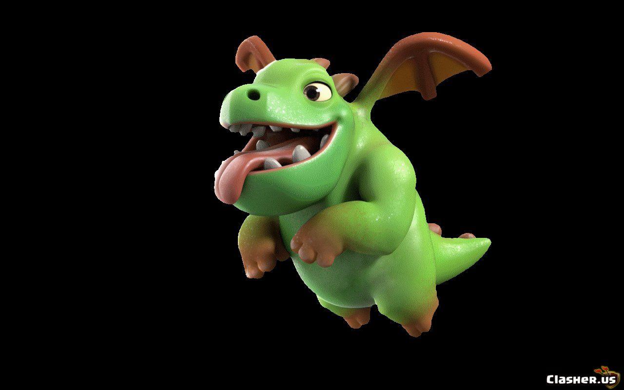 Level 4 Dragons Clash Of Clans