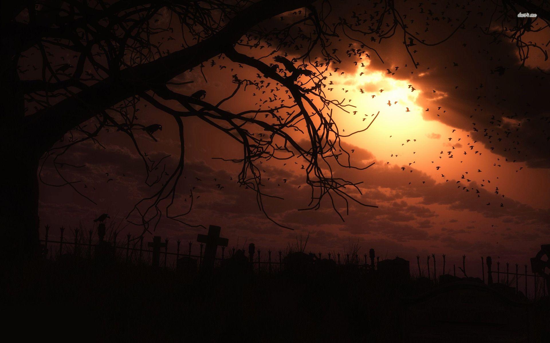 Dark Graveyard Wallpapers - Top Free Dark Graveyard Backgrounds ...