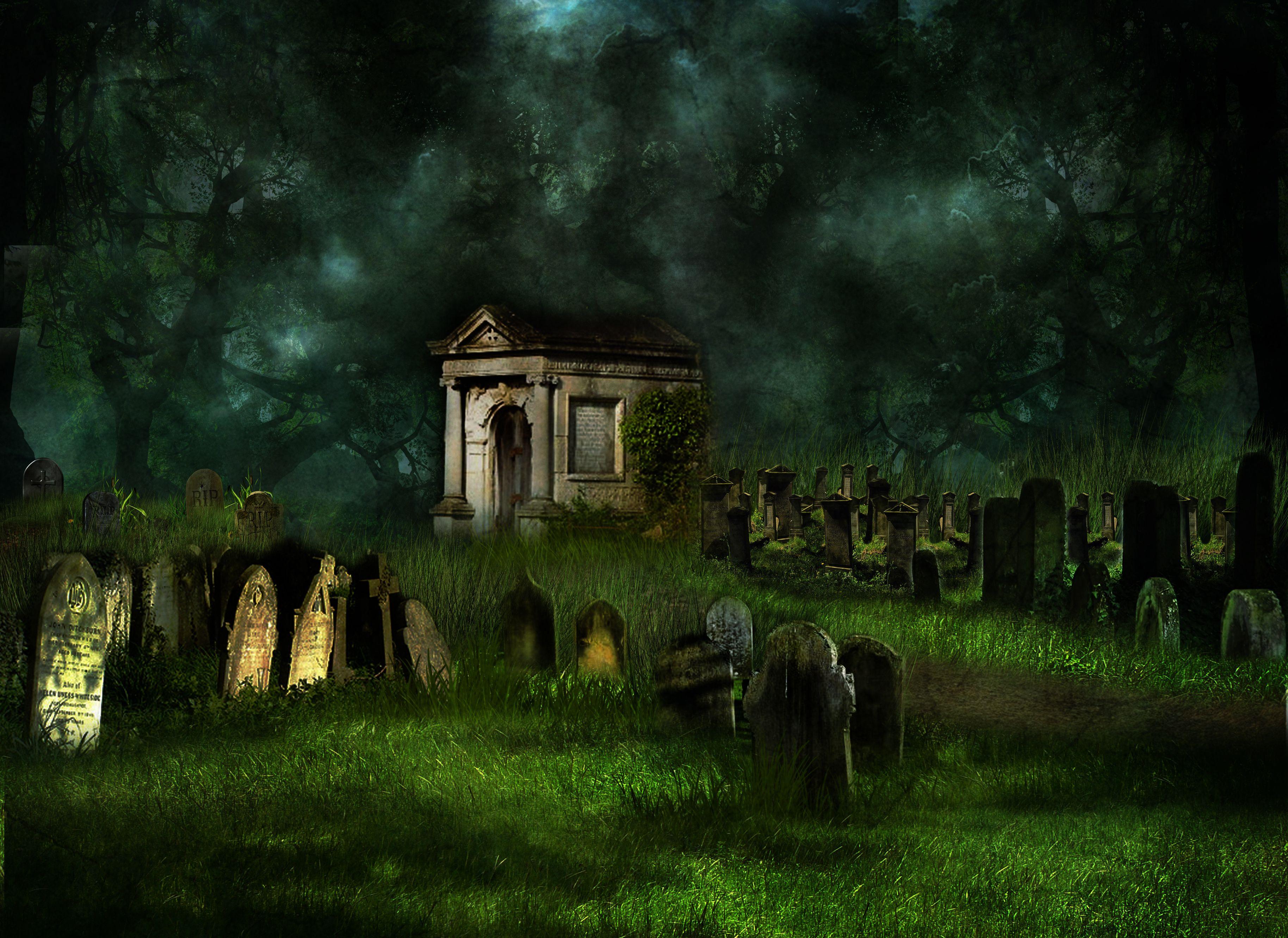 Dark Graveyard Wallpapers - Top Free Dark Graveyard Backgrounds ...