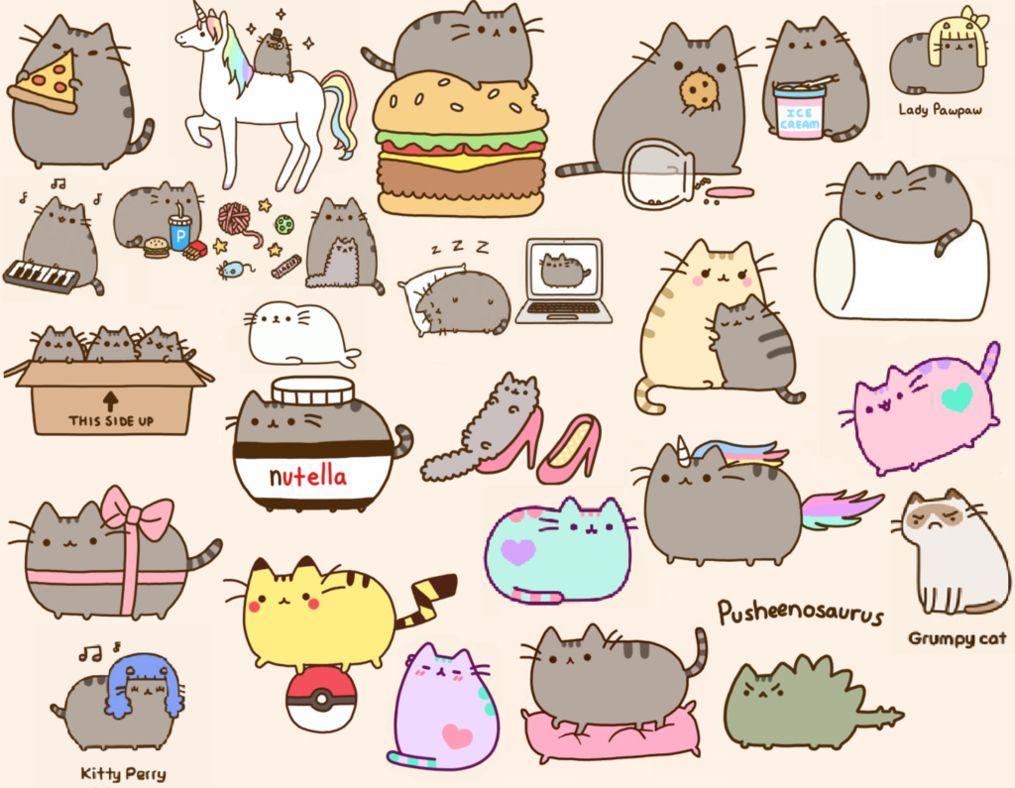 Pusheen Wallpapers - Top Free Pusheen Backgrounds - WallpaperAccess